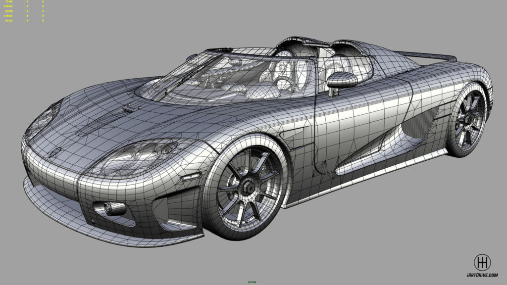 Car Modelling In 3D Animation Techniques With Animation Kolkata